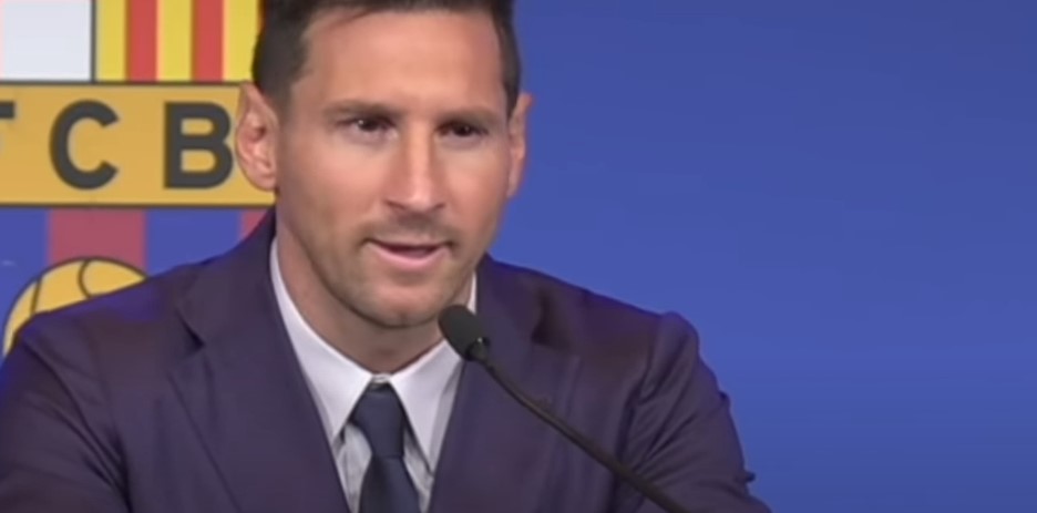 Messi llora en su despedida del Barcelona - La Verdad