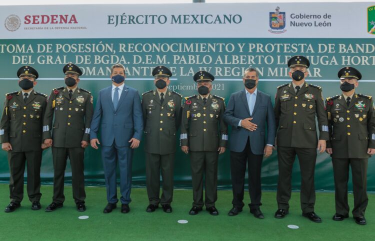 General Alberto Lechuga asume Comandancia de la IV Región Militar