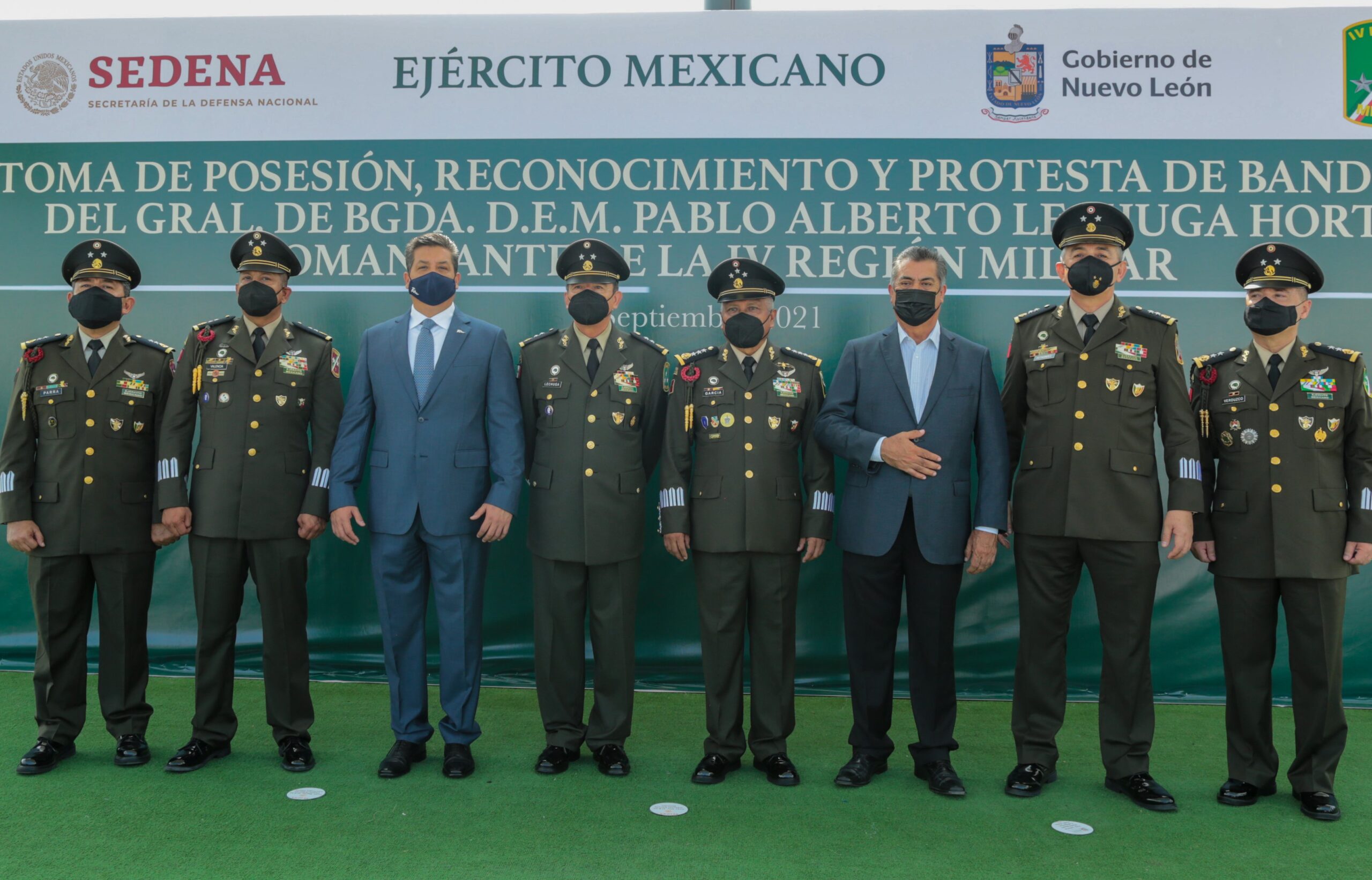 General Alberto Lechuga asume Comandancia de la IV Región Militar