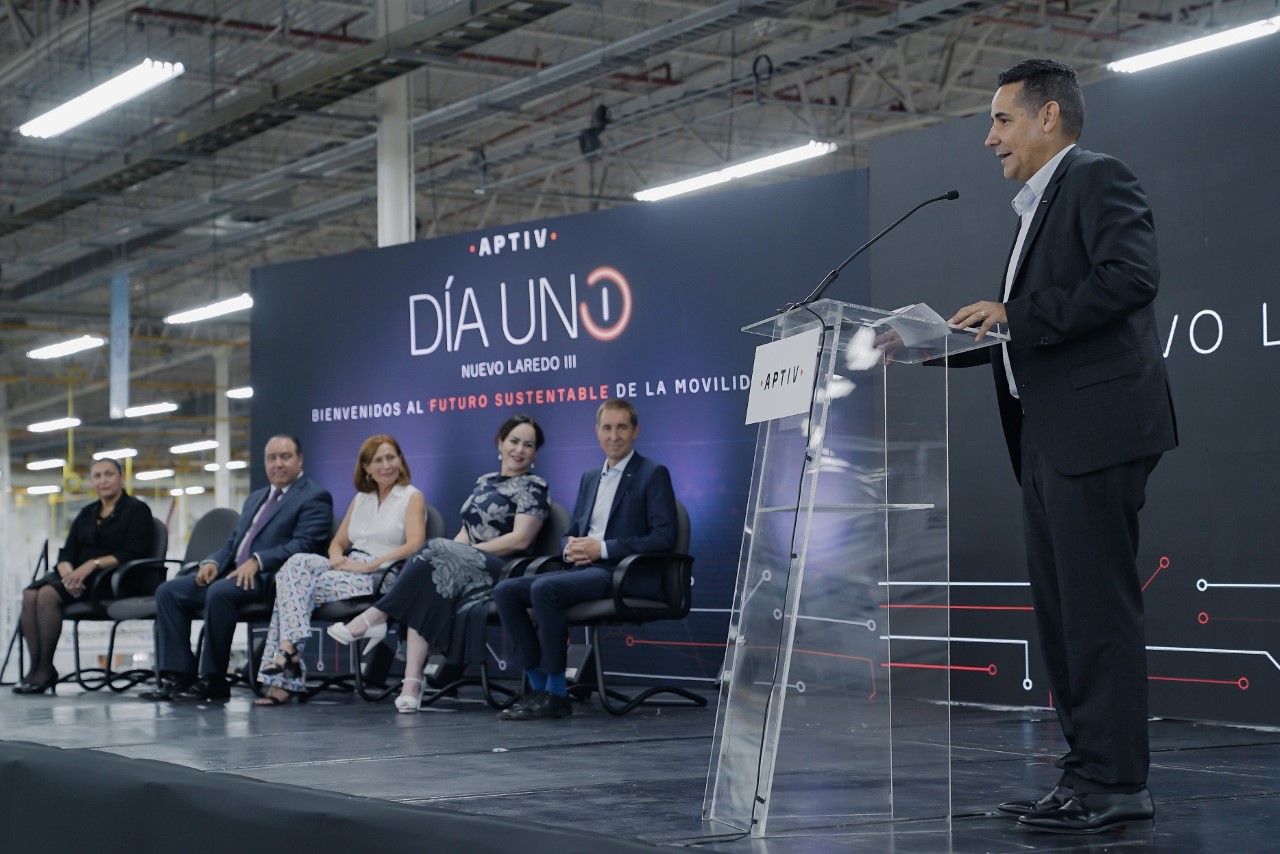 Maquiladora Aptiv inaugura en Nuevo Laredo su sexta planta en Tamaulipas