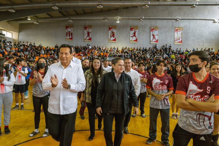 Inaugura secretaria de Educación Encuentro Estatal Deportivo de la DGETI