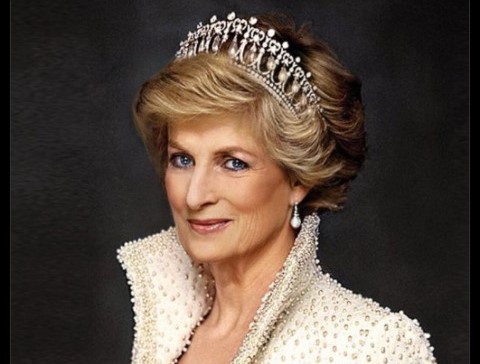 Así luciría Lady Di como reina de Reino Unido en la coronación de ...