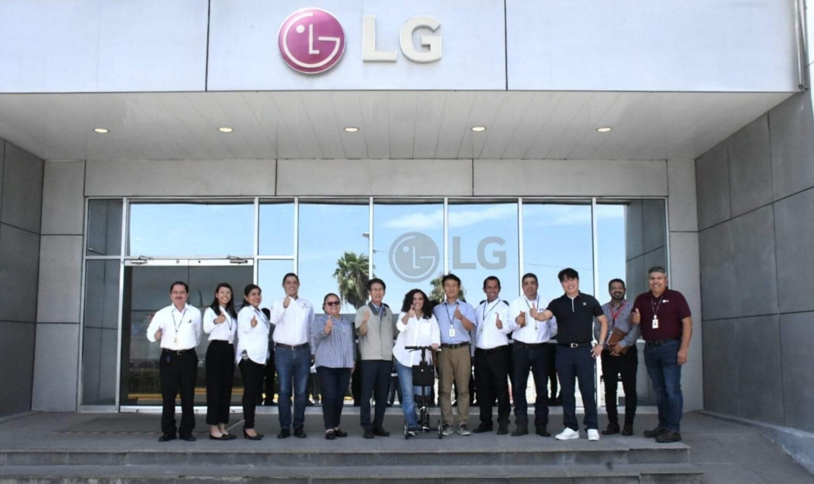 Trabajadoras y trabajadores de LG Electronics Reynosa, orgullosa ...