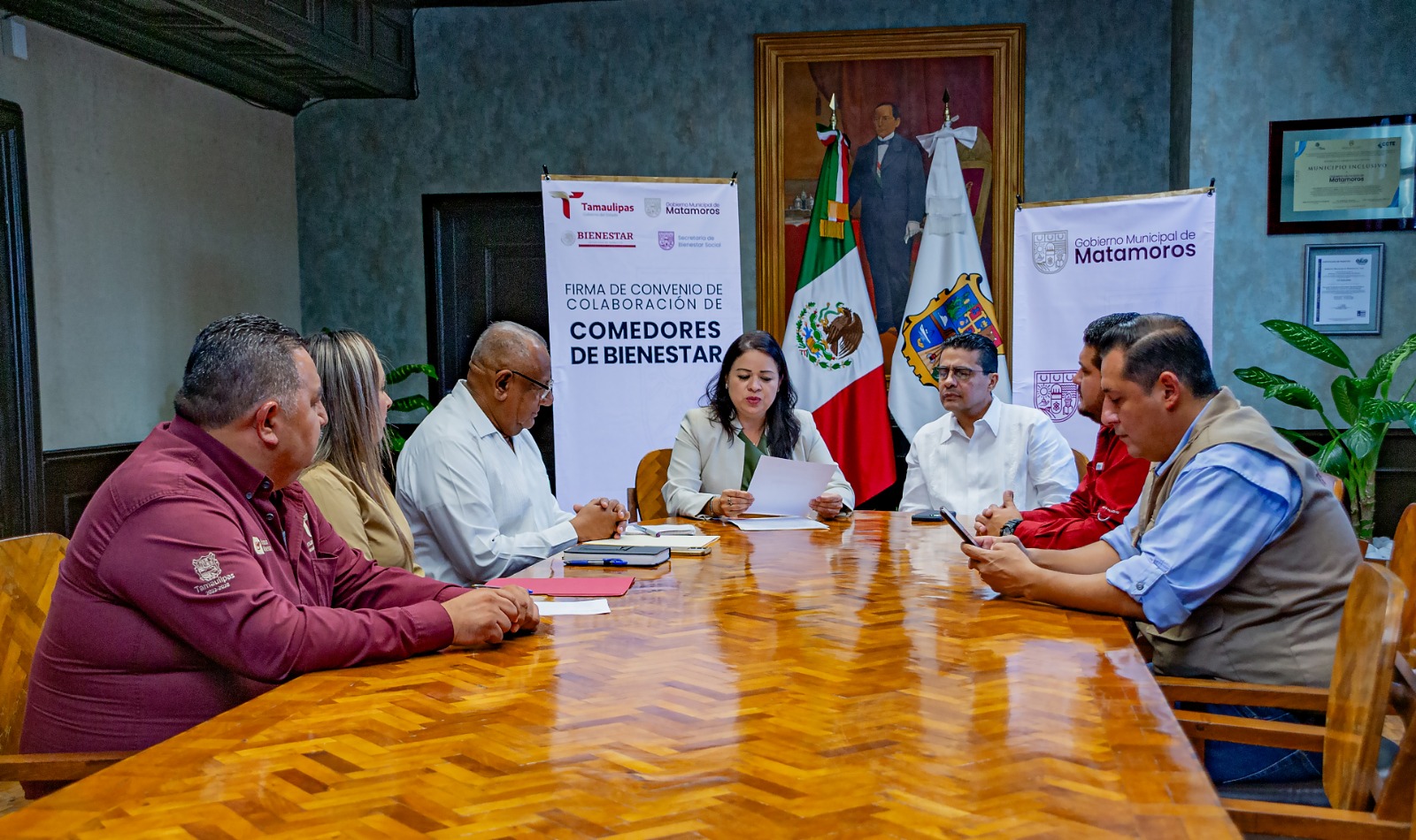 Firman Estado y Municipio convenio para apertura de Comedores de Bienestar