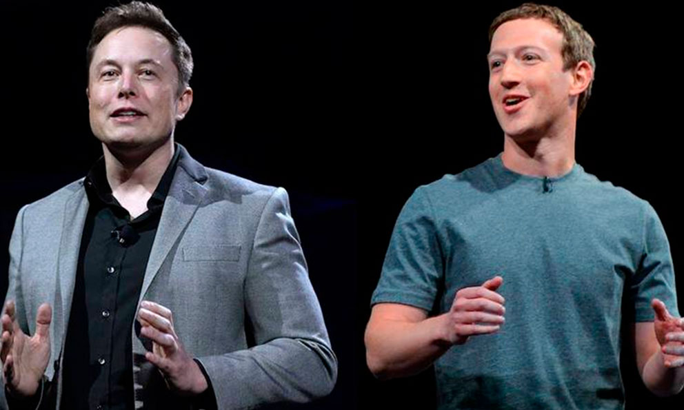 Fijan fecha para pelea entre Elon Musk y Mark Zuckerberg