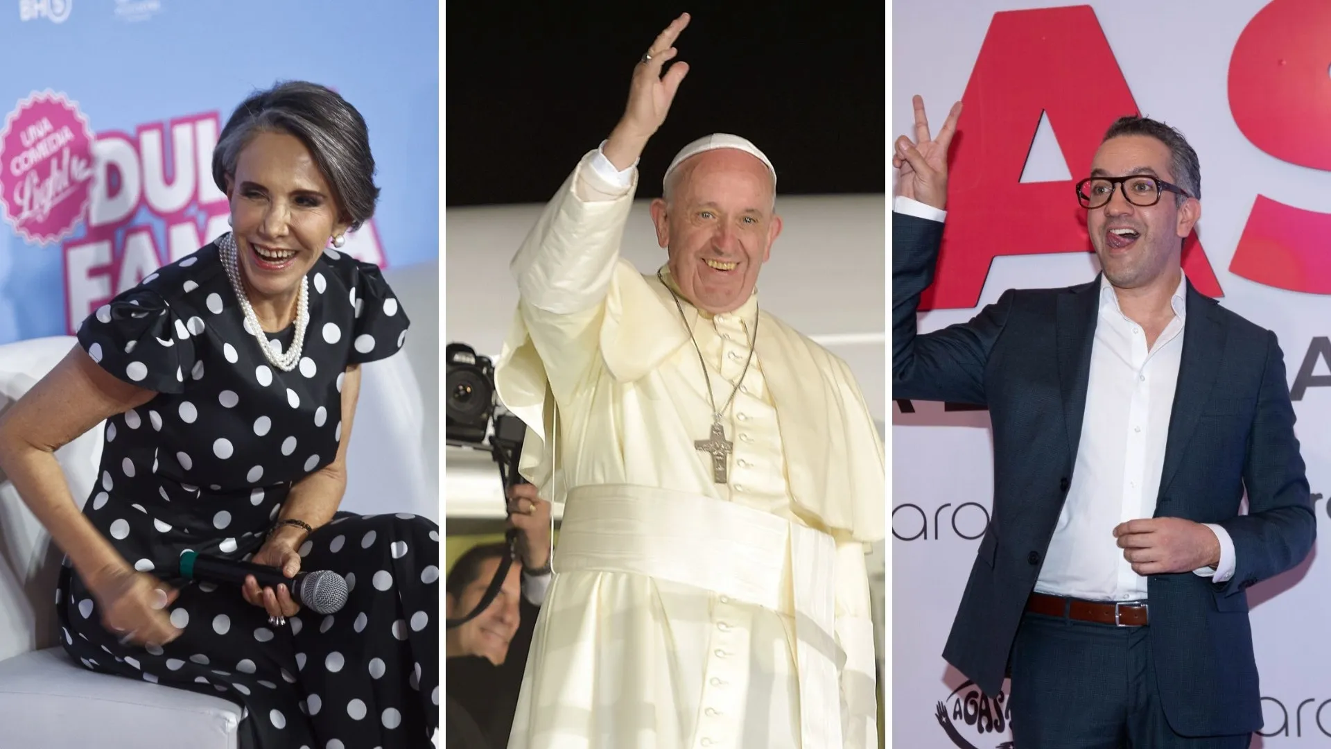 Florinda Meza y Chumel Torres se reunirán con el Papa Francisco